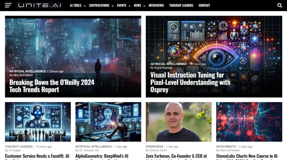 20 Best AI Blogs to Follow in 2024